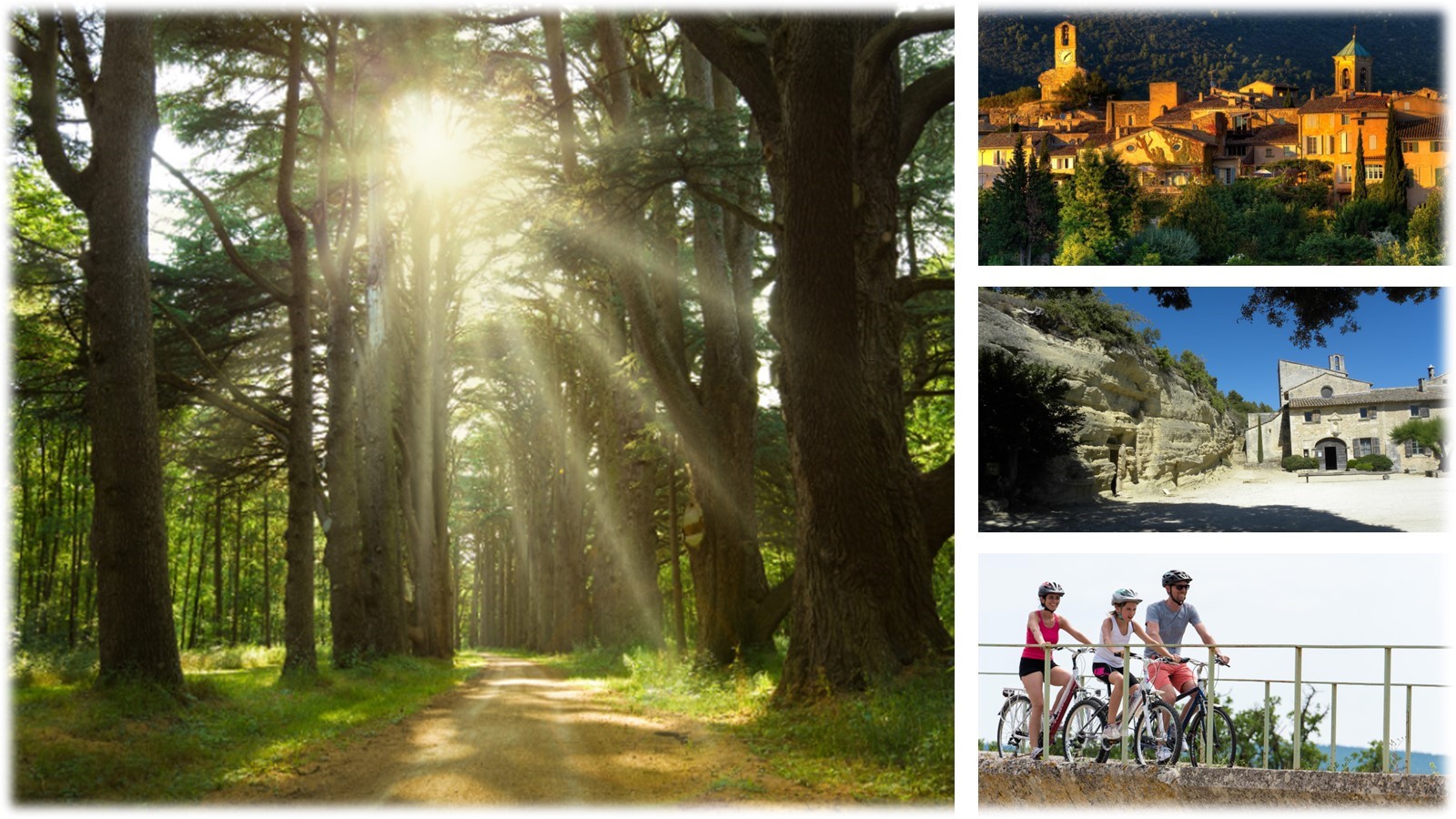 Die hochgelegenen Dörfer des (Petit) Luberon - Côté Provence